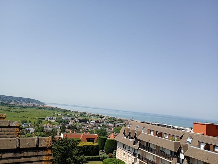 L'horizon- Vue Mer D'exception-2 Chambres-2 Sdb - Plage de Blonville-sur-Mer