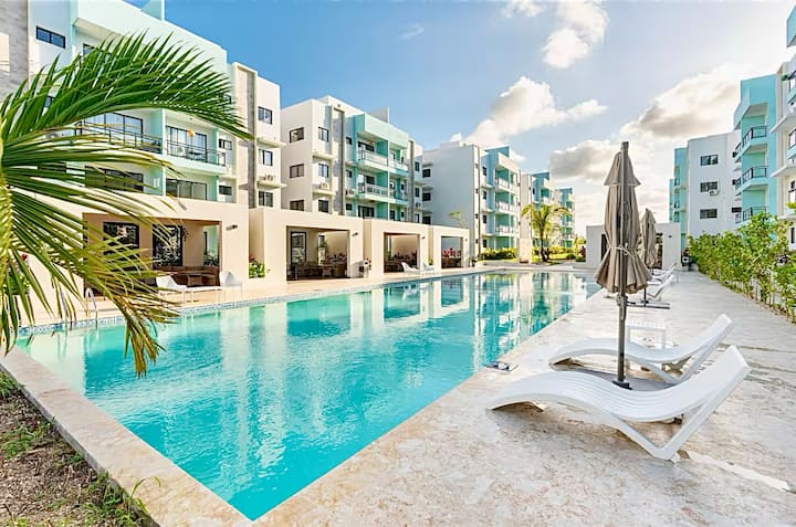 Palm Vibe Condo | Downtown Punta Cana - Punta Cana