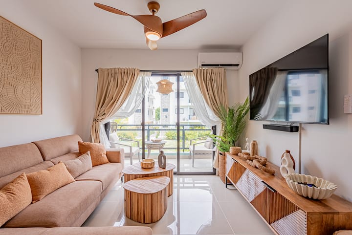 Palm Vibe Condo | Downtown Punta Cana - Punta Cana