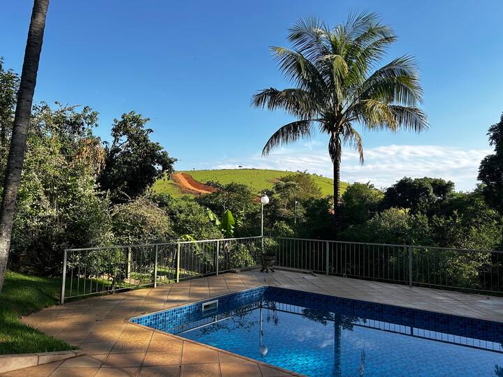 Recanto Para A Família Com Piscina E Natureza - Socorro