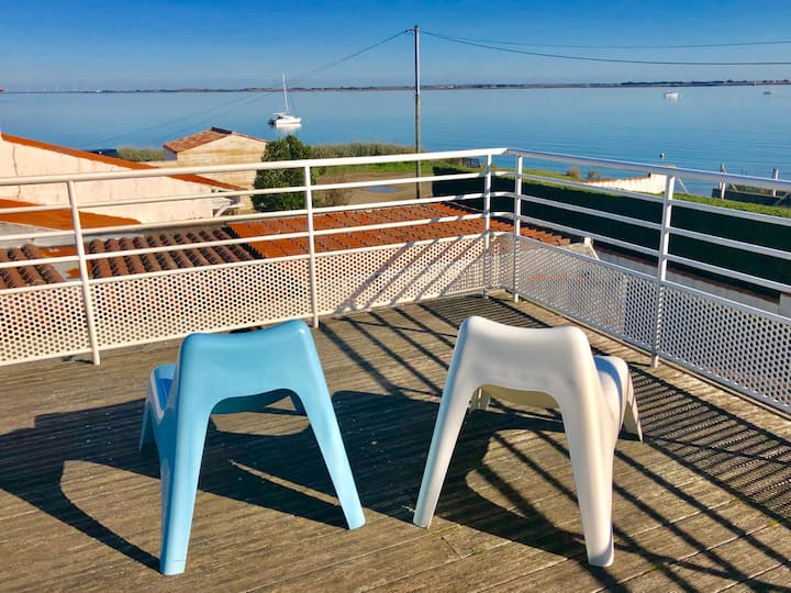 Villa Noirmoutier Vue Mer 15 Pers Piscine Privée - La Barre-de-Monts