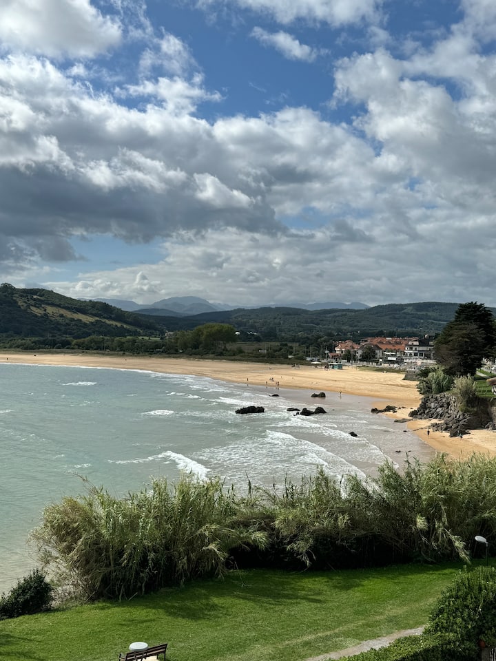 Duplex En 1° Línea De Playa Trengandin - Noja