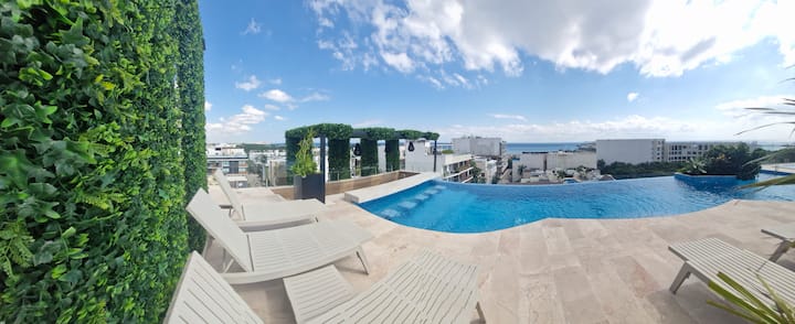 Acogedor Estudio A Pasos De La Playa Y La 5 Av. - Playa del Carmen