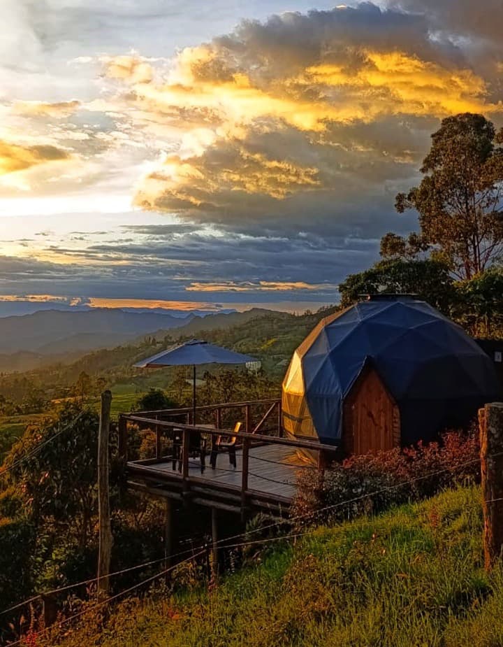 Jacuzzi, Mountain View, Forest, Prívate Place - Facatativá