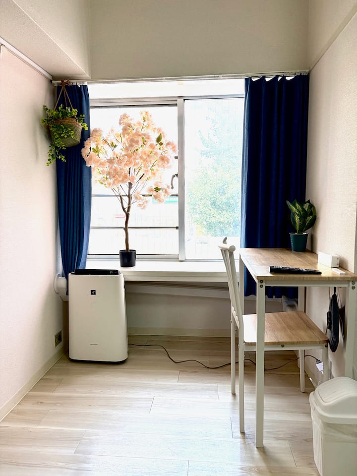 駅1分/東京駅30分/2f眺望/コンビニ30秒/温泉10分/羽田55分/北斎和室2dk - 도다시