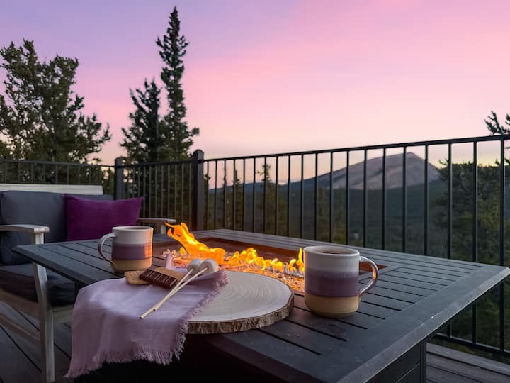 Million-dollar Views! Panoramic Sauna + Hot Tub! - Fairplay, CO