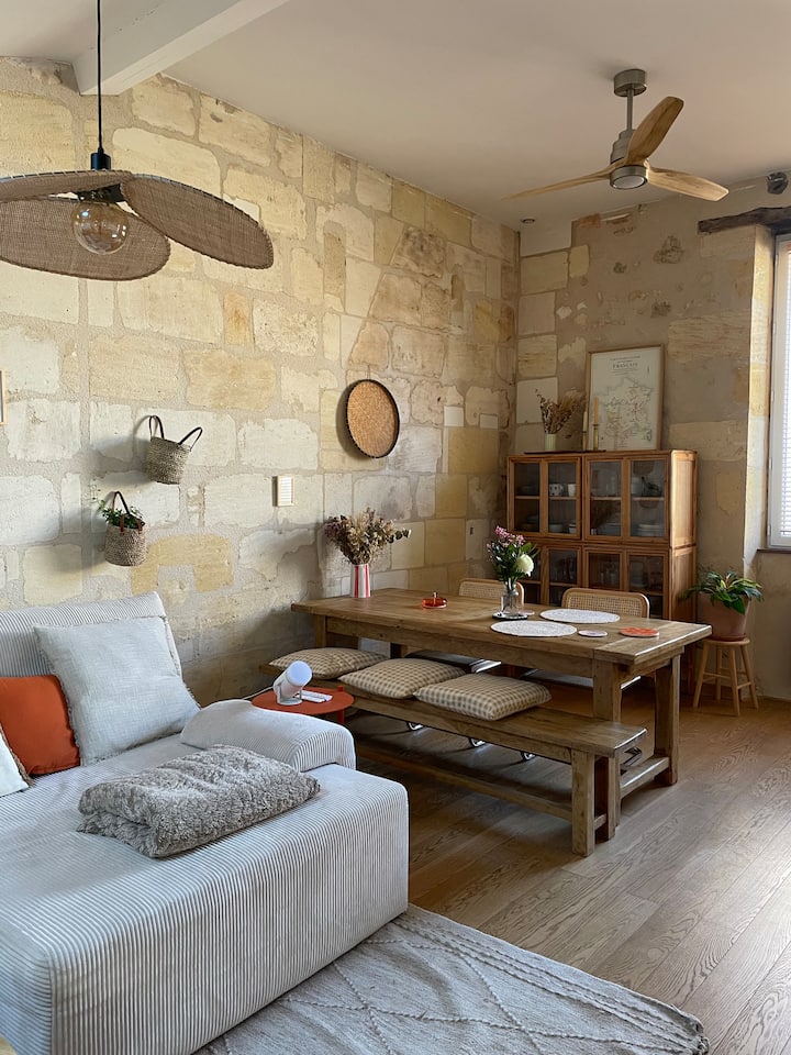 Grand Appartement Bordelais Cosy & Lumineux - Bordeaux