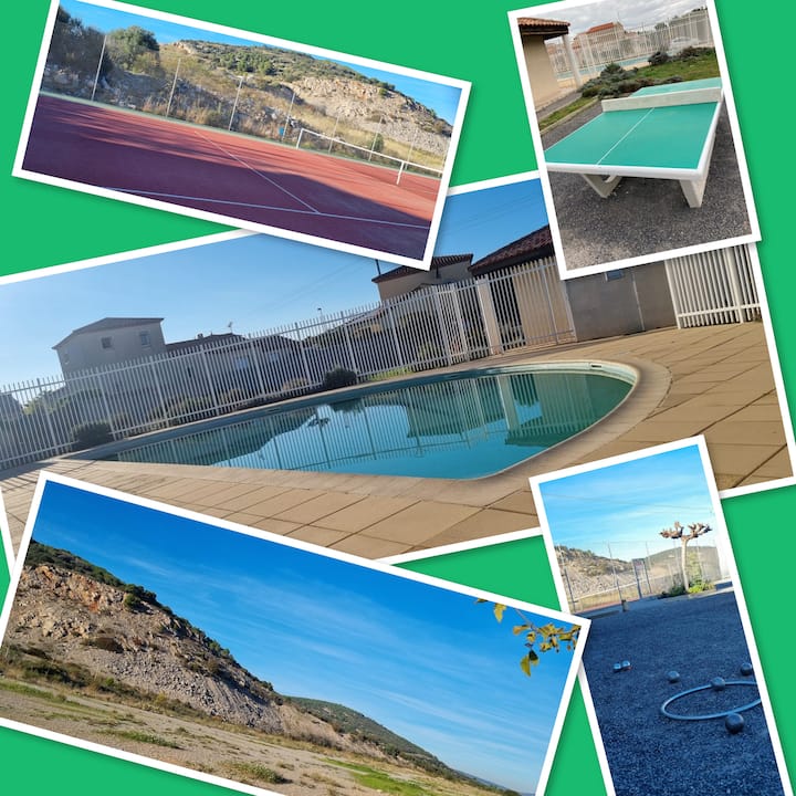 Maison De La Gardiole - Piscine/tennis/balade - Frontignan