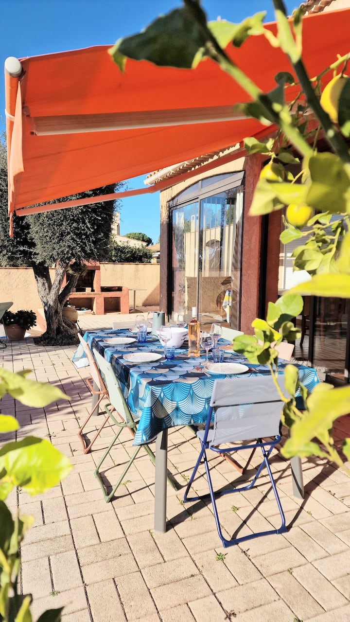 Maison Familiale Avec Extérieur Et Piscine - Six-Fours-les-Plages