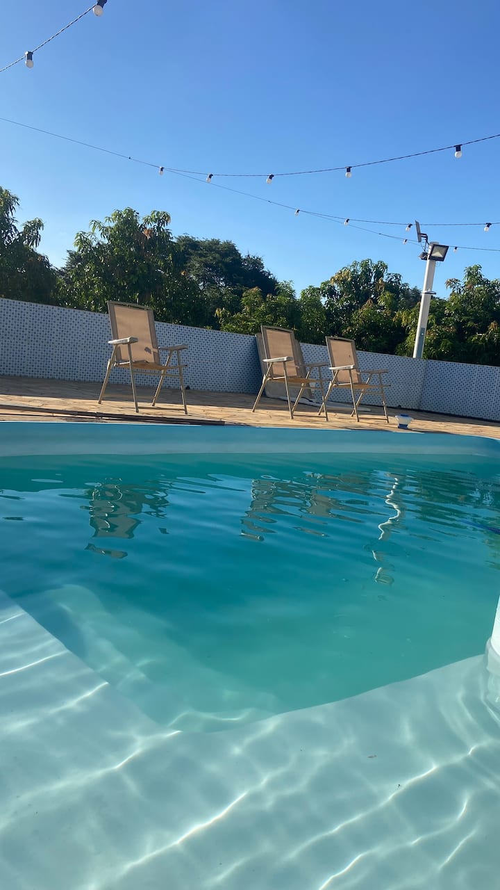 Pousada Com Piscina E Lago, Em Meio A Natureza - Capivari