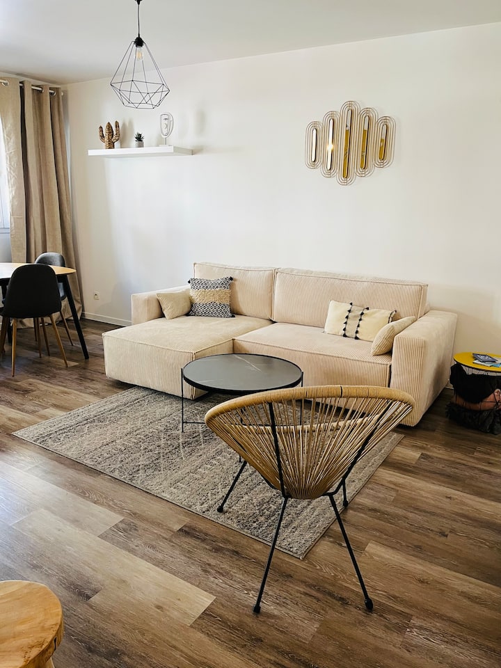 « Le Renard » - Appartement - F2 Calme / Parking - Rouen