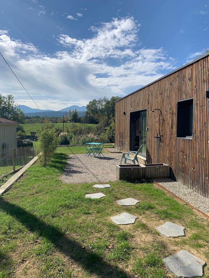 Studio Cosy En Conteneur Maritime • - Montbel