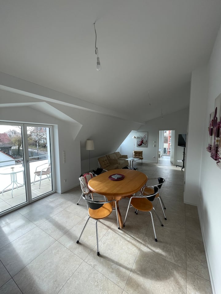 Panoramawohnung Im Dachgeschoss - Aichach