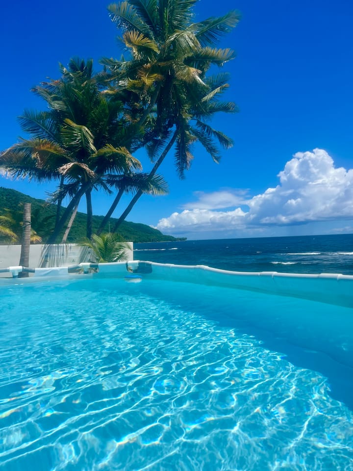 Lordemar, Oceanfront Villa With Pool - 8 Guest - Maunabo