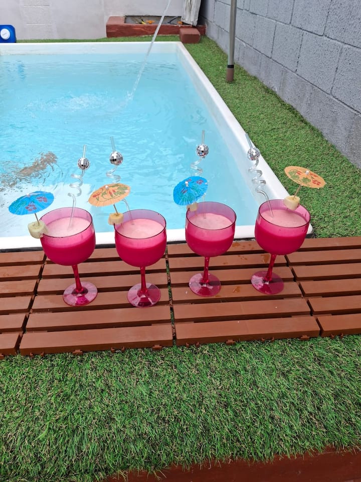 Casa Aconchegante C/ Piscina Privativa Em Tinguá - Nova Iguaçu