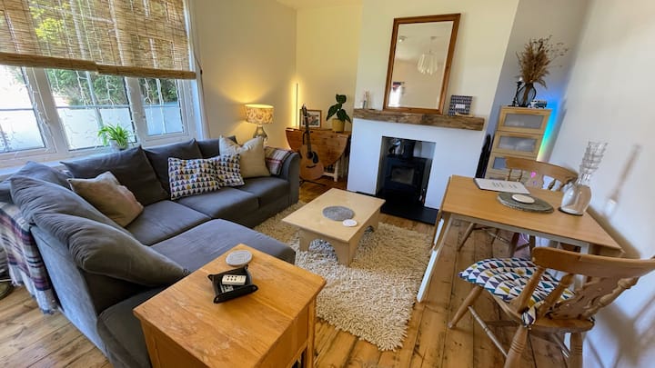 Cosy Totnes 2-bed, Parking Garden Double+king/twin - Totnes
