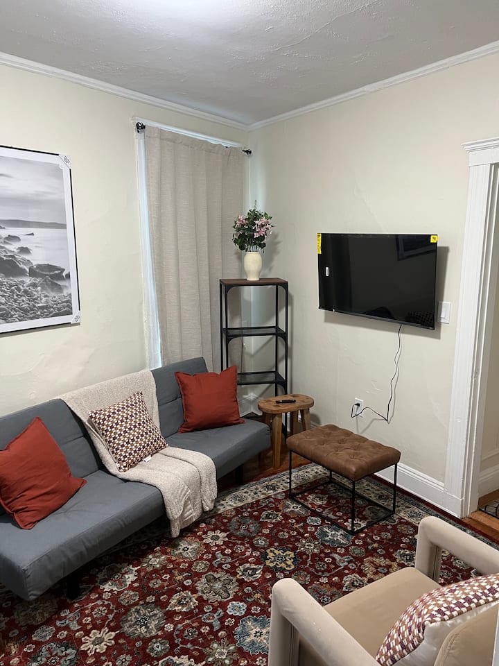 1 Free Parking Spot, Coolidge Corner 1 Bed - 브루클라인