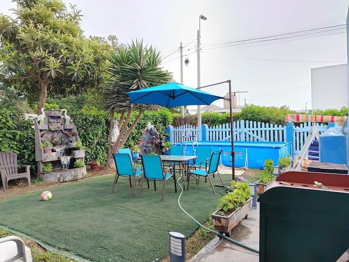 Casa Familiar Con Parrilla Y Juegos - Santa Rosa