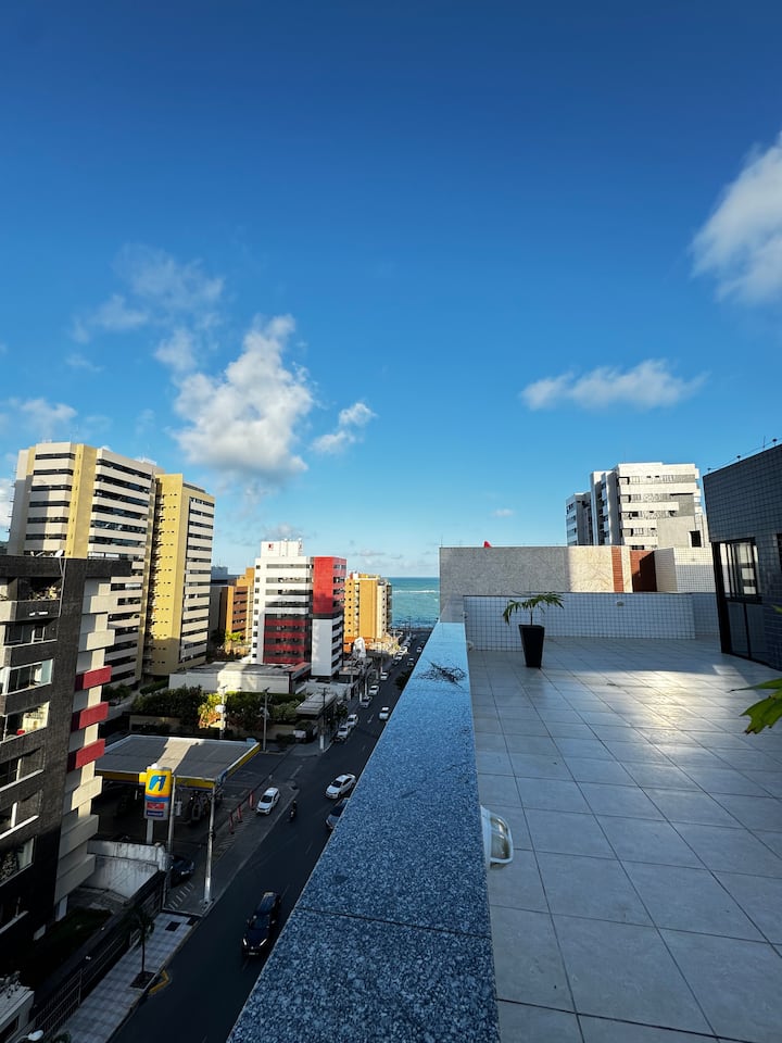 Apartamento A 200m Do Mar De Maceió Na Jatiúca. - Maceió