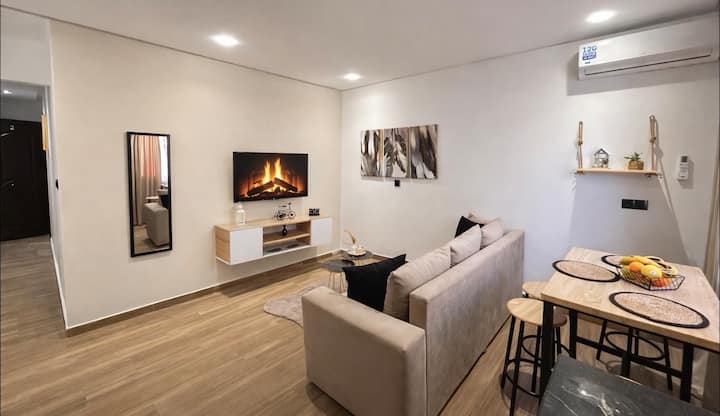 Appt B2 Chic |Terrasse| Hyper Centre|vue Mer|fibre - Rabat