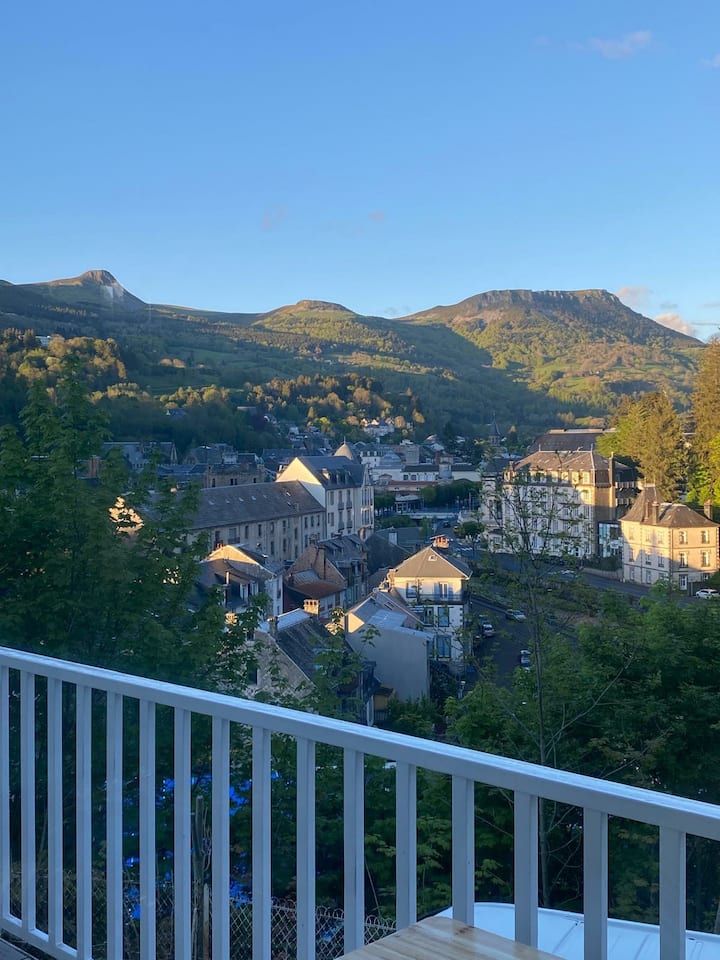 Agréable Maison Vue Panoramique - La Bourboule