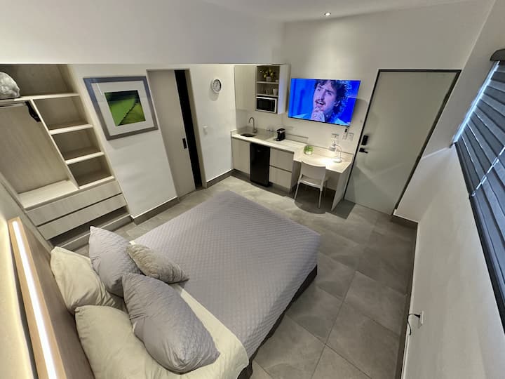 01 Cómodo, Amplio Y Acogedor Loft Ubicación Centro - Monterrey