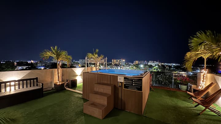 Estudio Comfortable, Jacuzzi En Rooftop Y Biciclet - Cancún