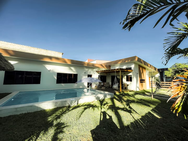 Villa Bali/private Pool/bbq/jacuzzi @Costadelsol - El Salvador