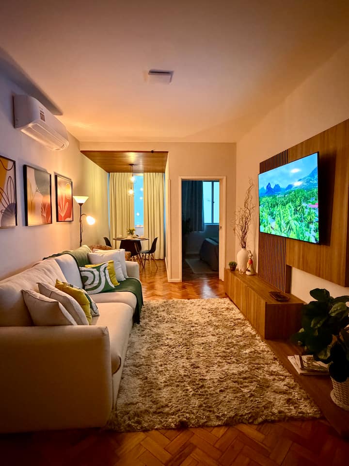 Apt. 5 Min Da Praia Em Copacabana - Ipanema