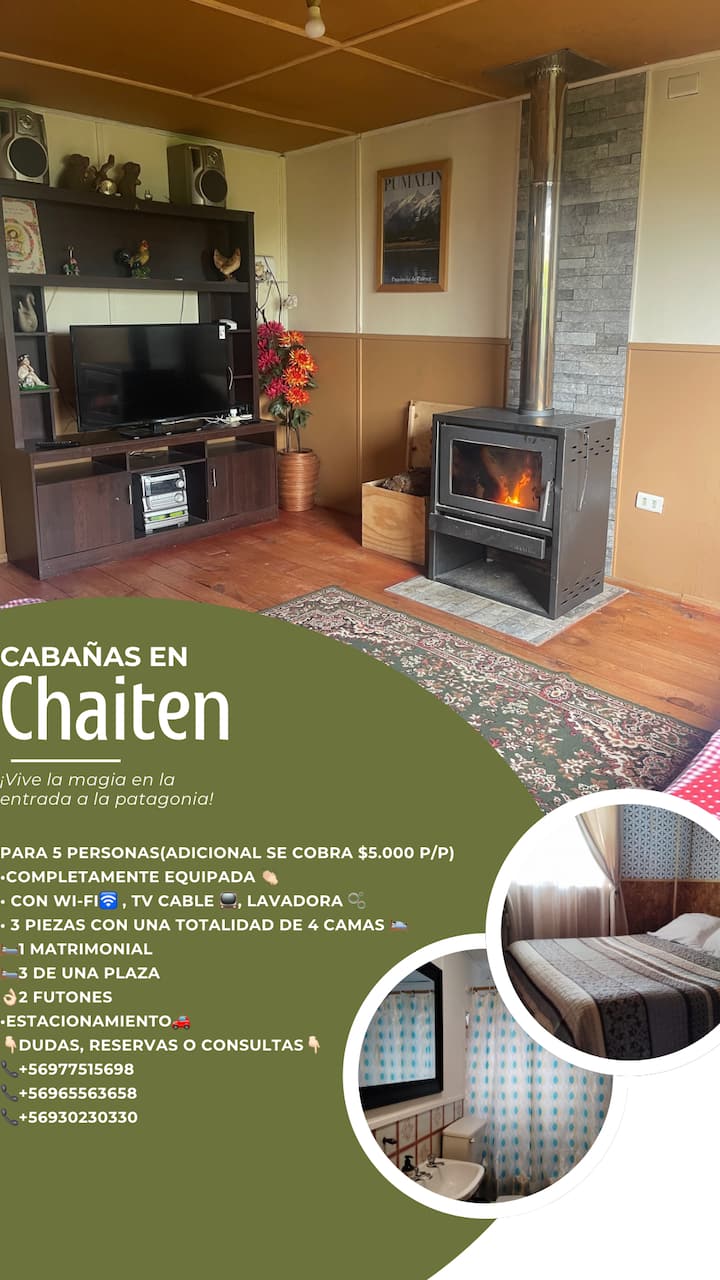 ¡Cabañas Por Día! - Chaitén