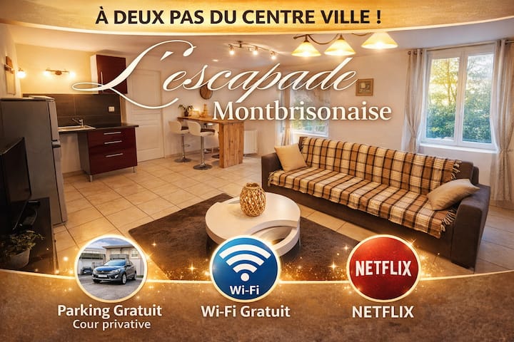L'escapade  Avec Place De Parking Privative - Montbrison