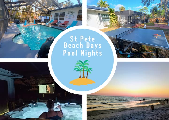 St Pete Oasis:heated Pool, Hot Tub, Pet-friendly - Madeira Beach, FL