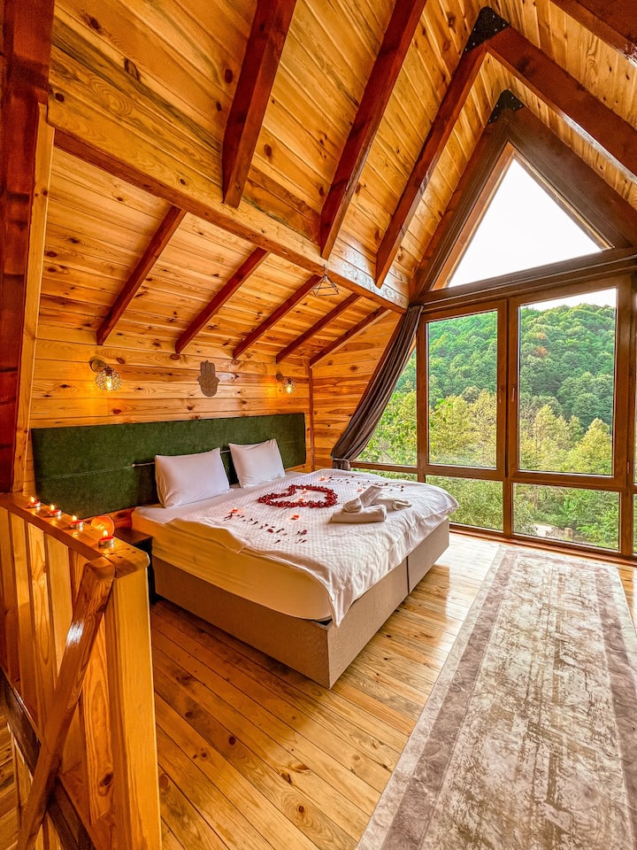 Jakuzili,isıtmalı, öZel Havuzlu 5 şIfaköy Bungalov - Sapanca