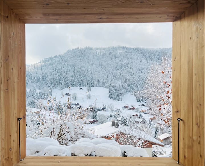 Véritable Cocon Montagnard Près Des Pistes - La Clusaz