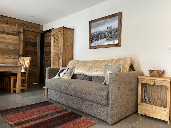 Superbe Demi-chalet Au Pied Des Pistes - La Clusaz