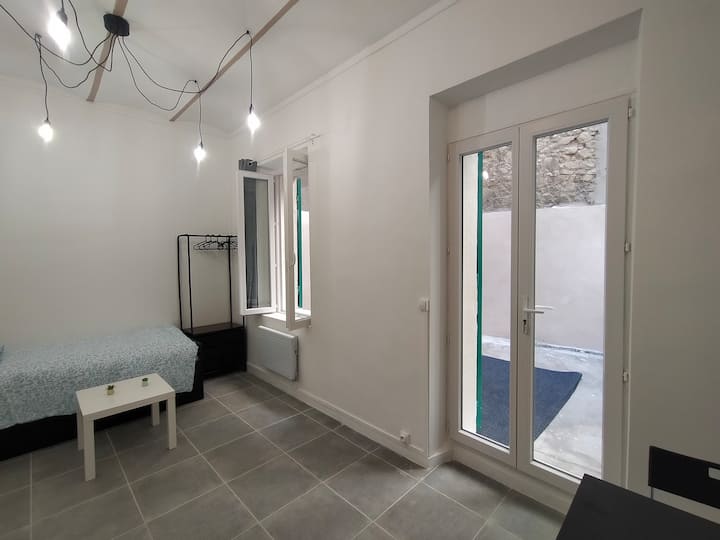 Cœur Vauban Studio Avec Cour - Marseille