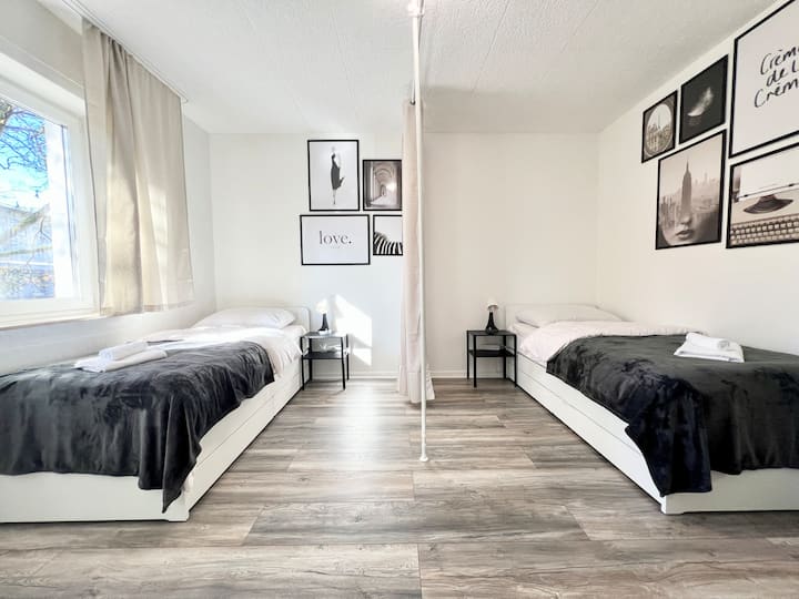 Primetime Suite Für 4+küche/wifi/parkplatz - Gelsenkirchen
