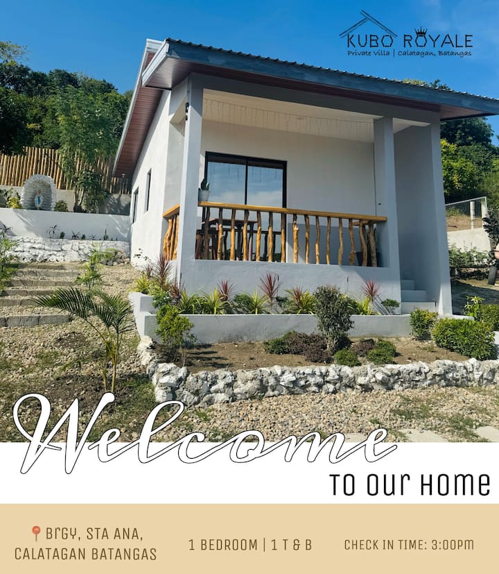 Kubo Royale Private Villa (Guesthouse #2: Moderna) - Calatagan