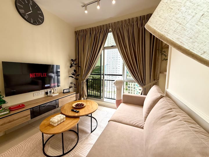 【New】m01 Midas Seri Alam 2br2b 6pax Wifi600mbps - Masai