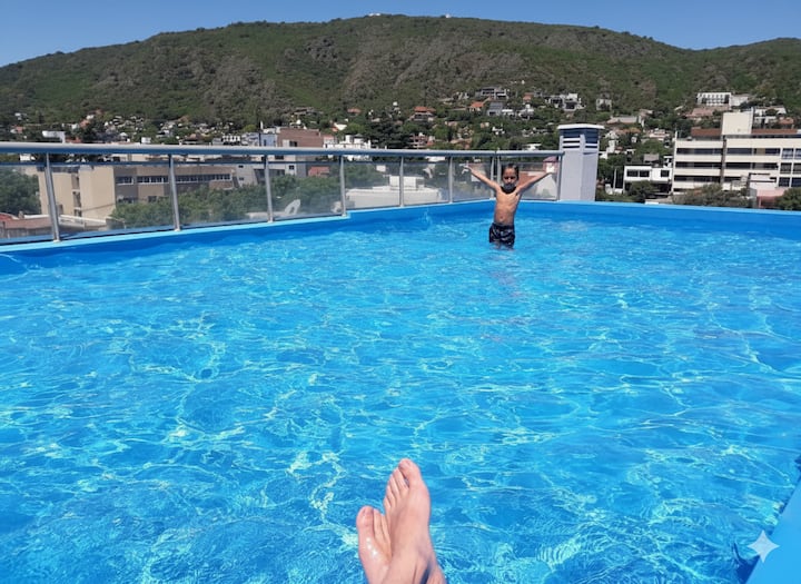 Departamento En Pleno Centro Con Pileta - Villa Carlos Paz