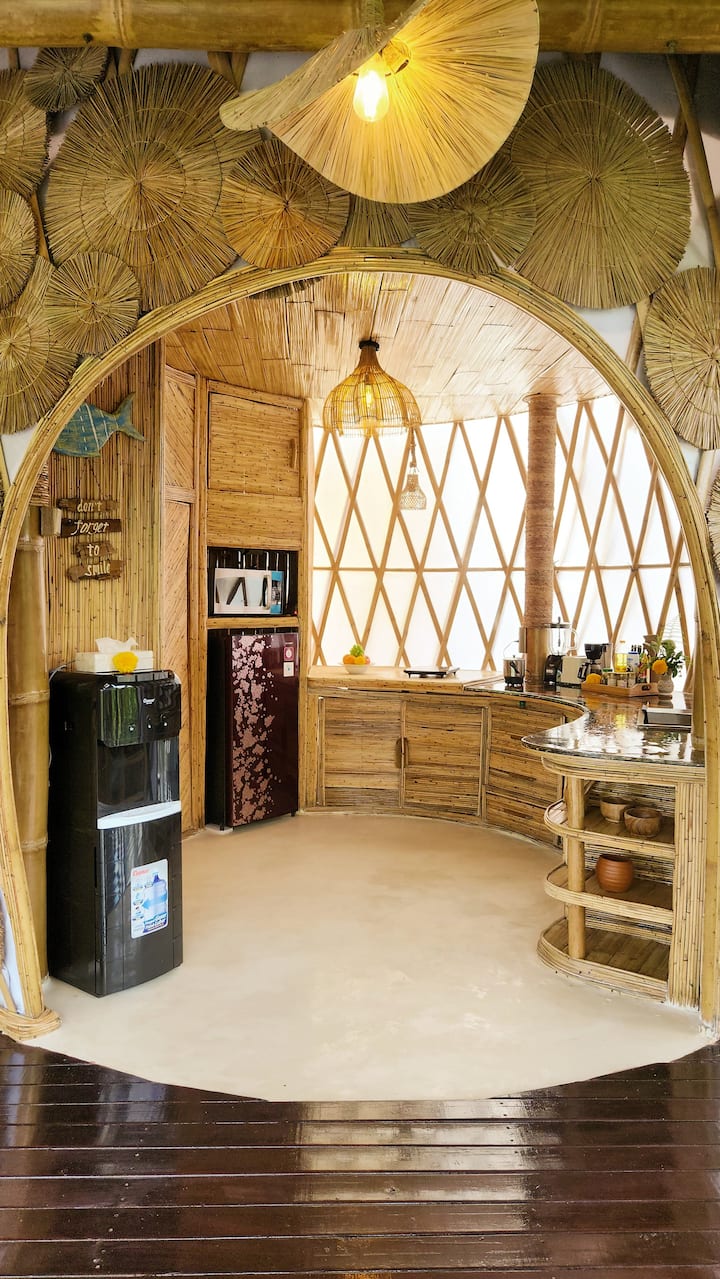 Agung's View|bamboo House 1 Bedroom 2 Beds - Sidemen