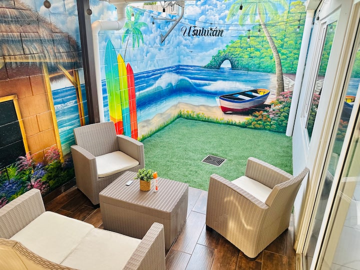 Cozy And Modern House - 3  Beds, 1 Sofa  Bed - El Salvador