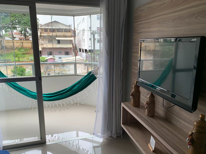 Centro, Areia Preta, 3q, Varanda, áRea Extra - Guarapari