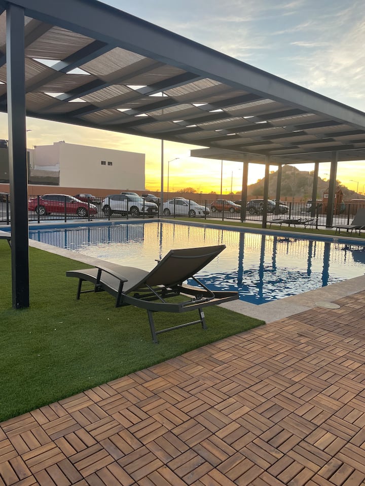 Up1003/depto-céntrico-cas-consulado 2bed, 2tvs/bob - Hermosillo