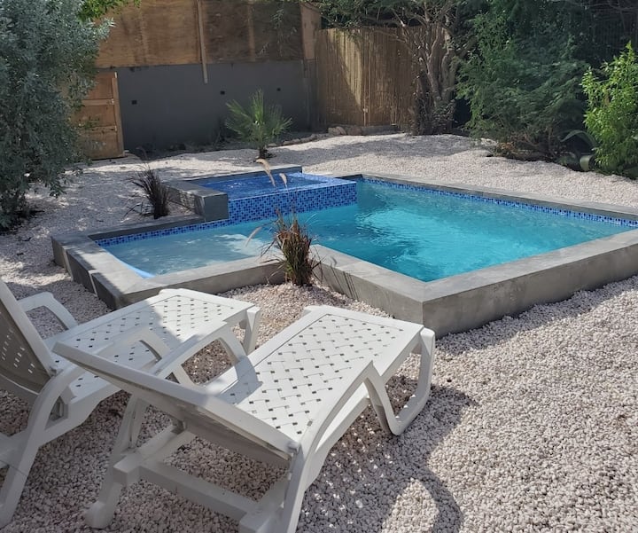 Private Villa With Private Romantic Pool In Nature - Curaçao