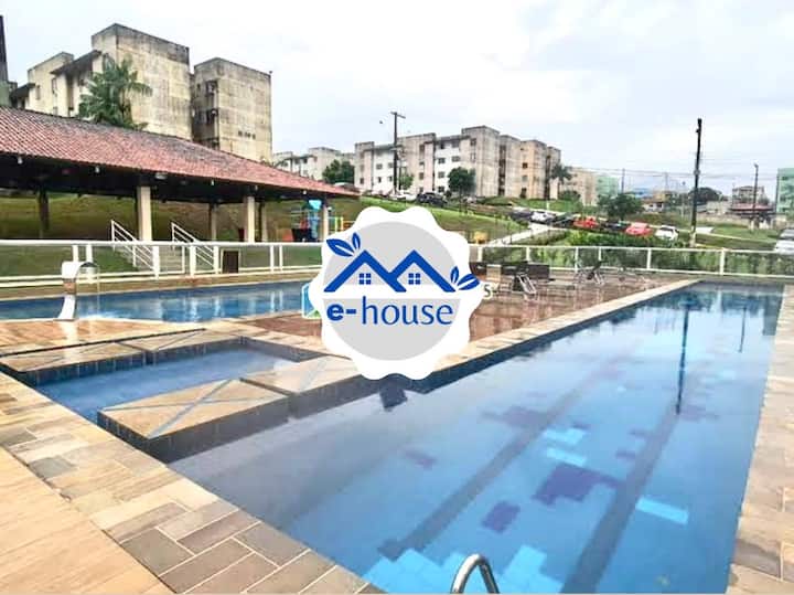 Próx Do Aeroporto / Máquina De Lavar/ducha Quente - Manaus