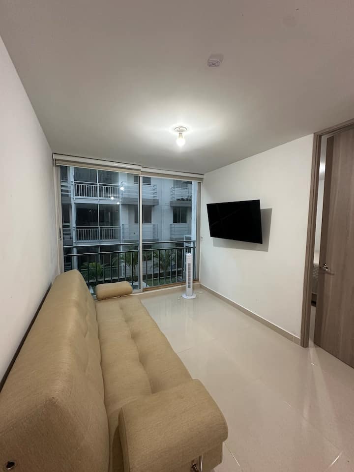 Cómodo Apto 2 Alcobas/ Piscina/ Miramar - Barranquilla