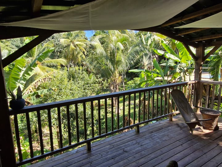 Charmant Bungalow Dans Cocoteraie - Guadeloupe
