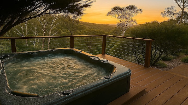 Luxury Blue Mountains Retreat With Hot Tub, Sauna - Katoomba