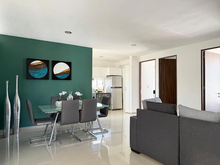 Departamento Cómodo, Completo Y Privado - Puebla